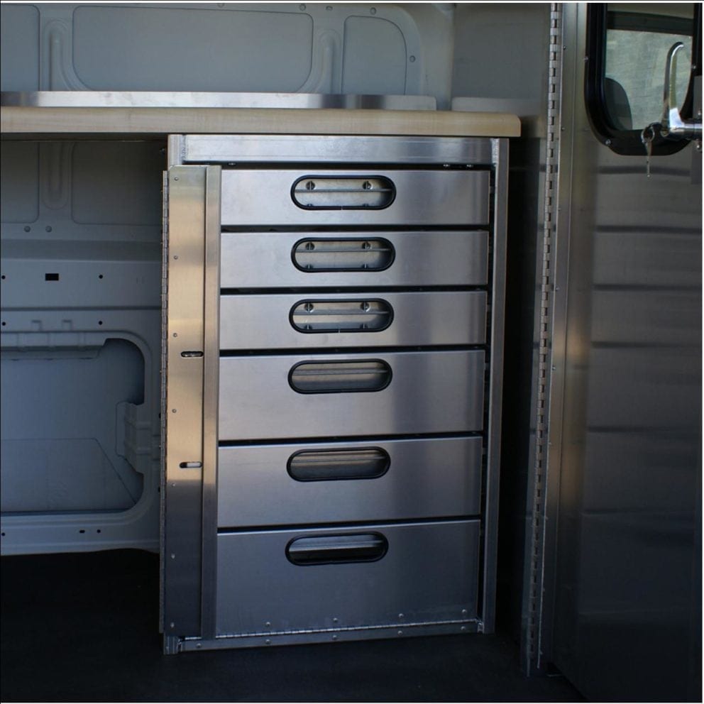 Ranger Design Cargo Van Cabinet Model 5060 Series