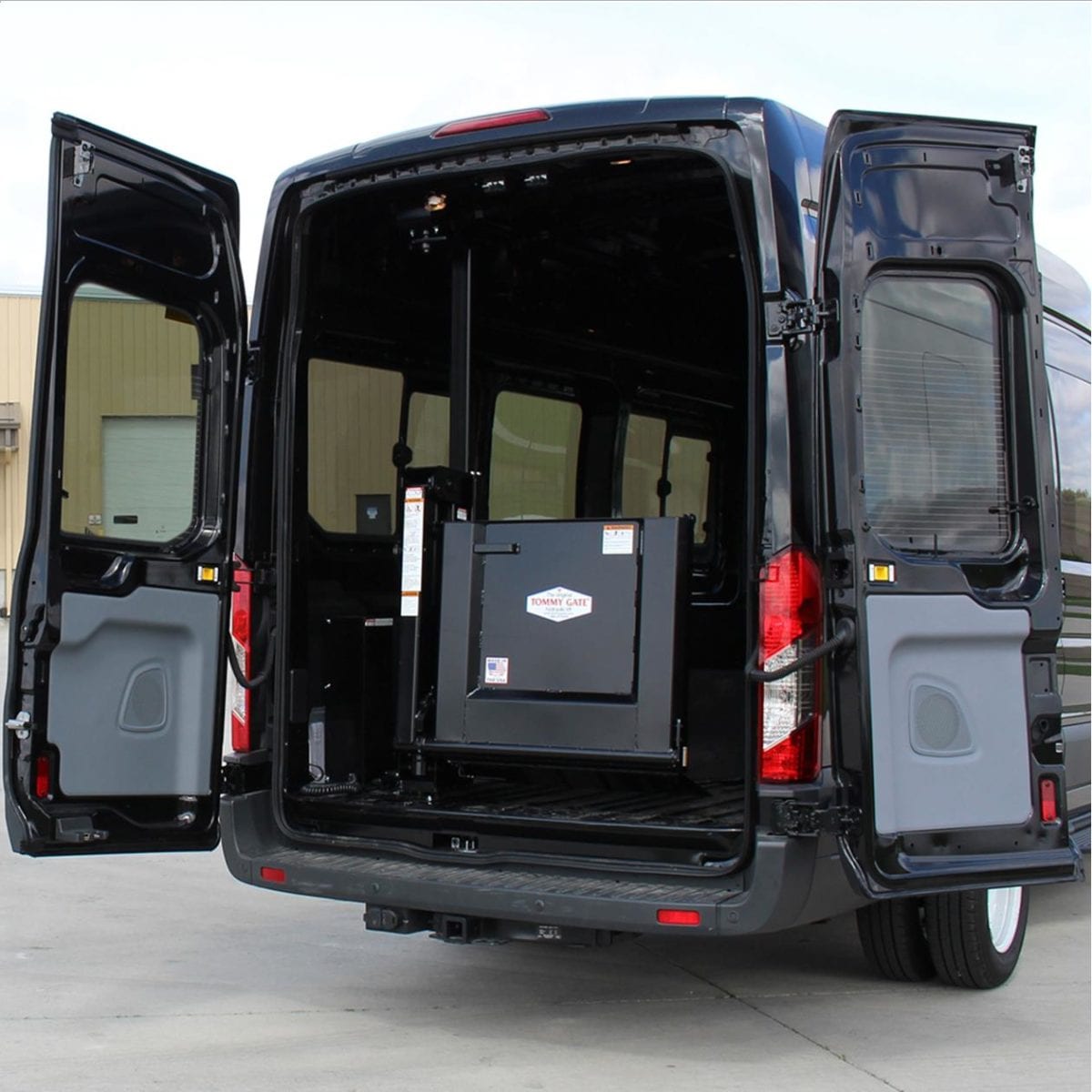 Tommy Gate Steel Lift Gate for Sprinter and Cargo Vans