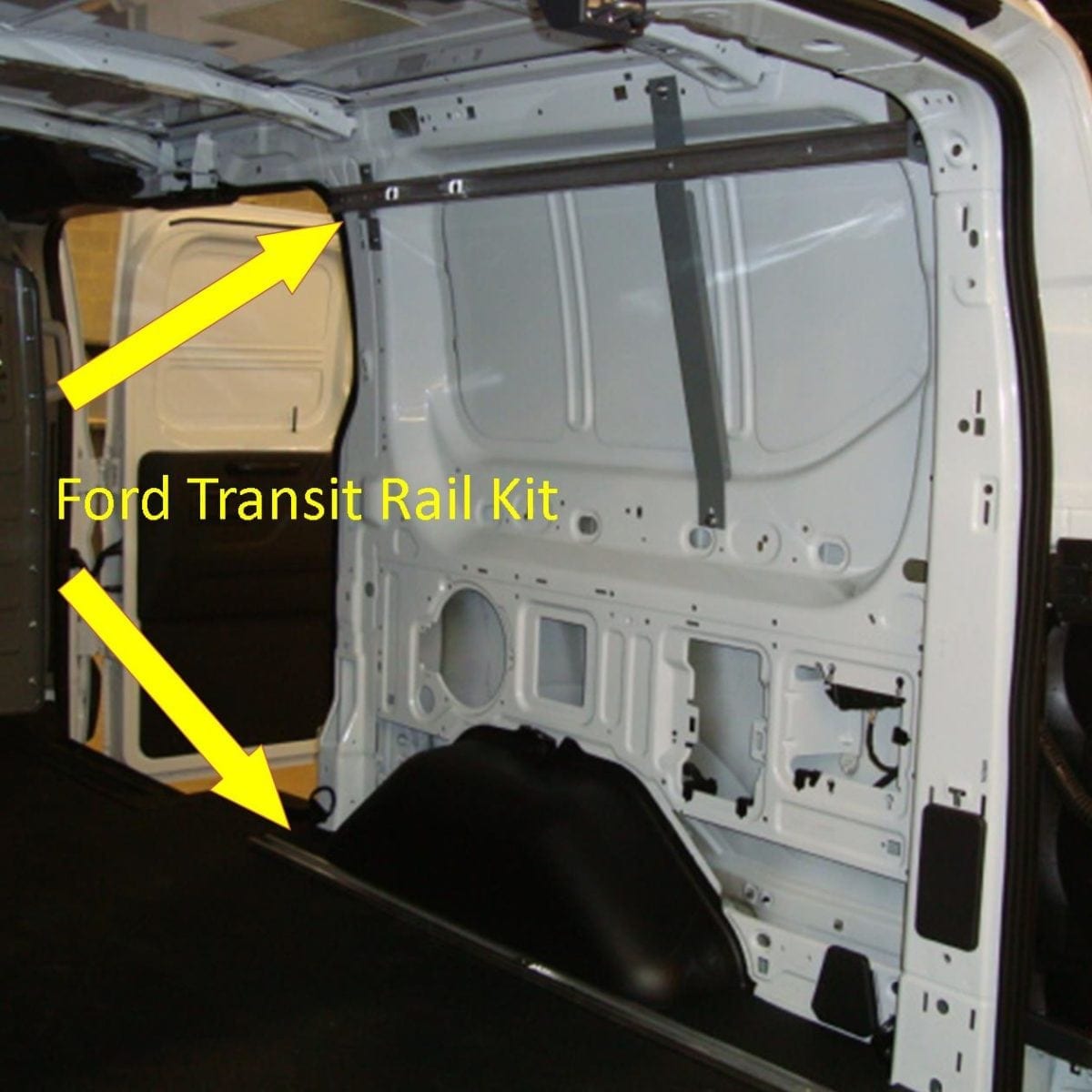 Adrian Steel Rail Kit For 130″ WB Ford Transit RK130FT