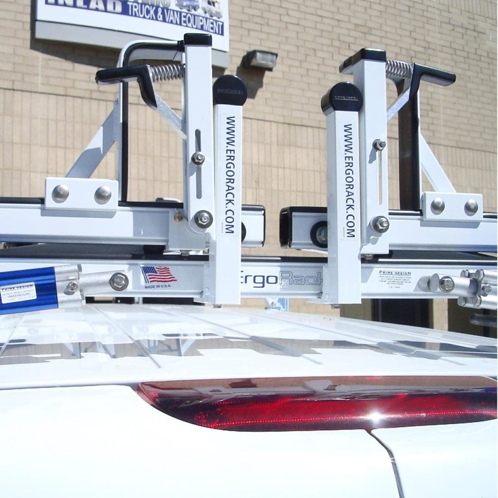 Prime Design ErgoRack Double Drop Down Ladder Rack for Ford Transit ...
