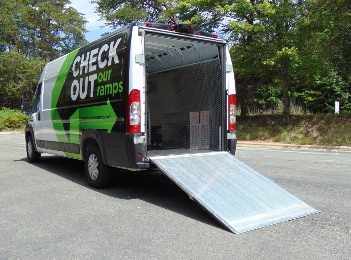 Check Out Our Ramps RAM ProMaster Ramp Liftgate